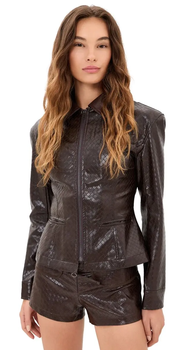 Lioness Soho Faux Leather Jacket