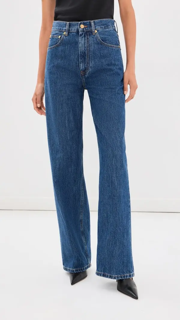 DARKPARK Cora Wide Leg Relaxed Jeans