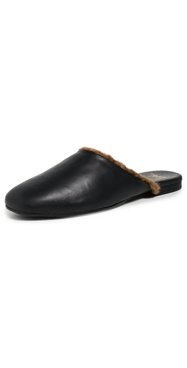 Beek Bird Shearling Mules