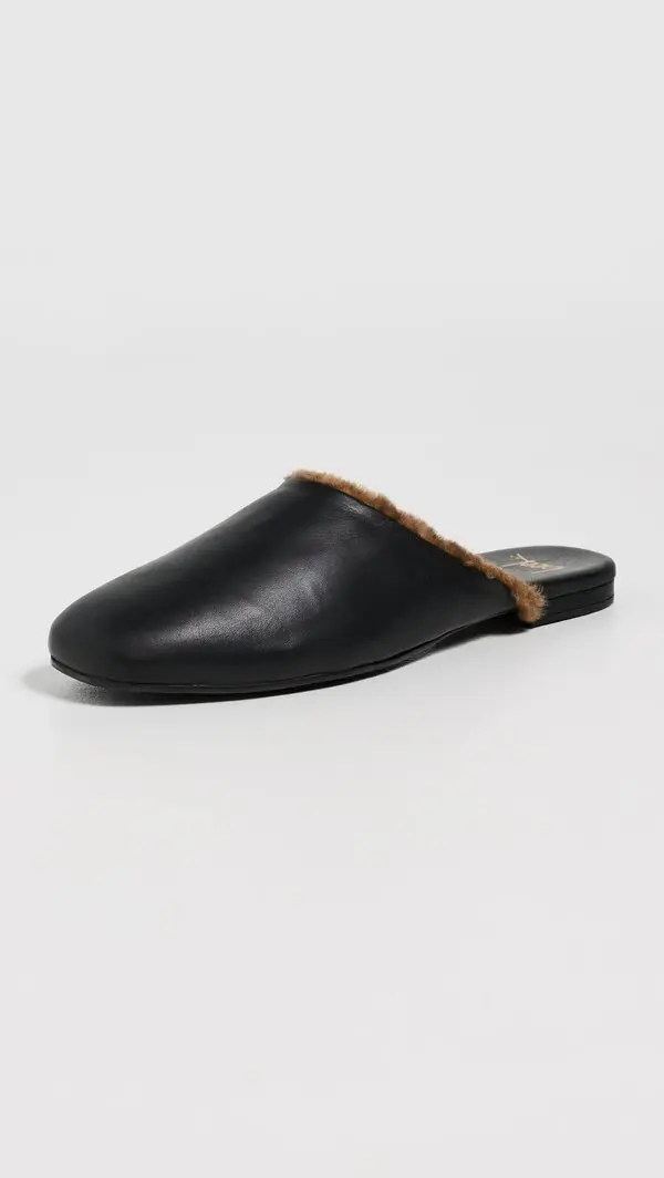 Beek Bird Shearling Mules
