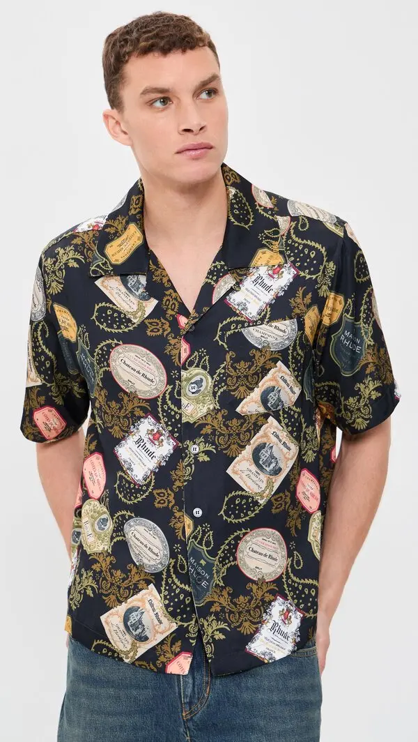 Rhude Vin Bandana Button-up Shirt