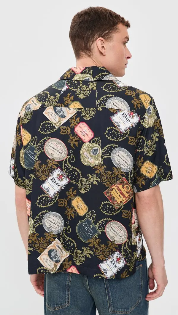 Rhude Vin Bandana Button-up Shirt
