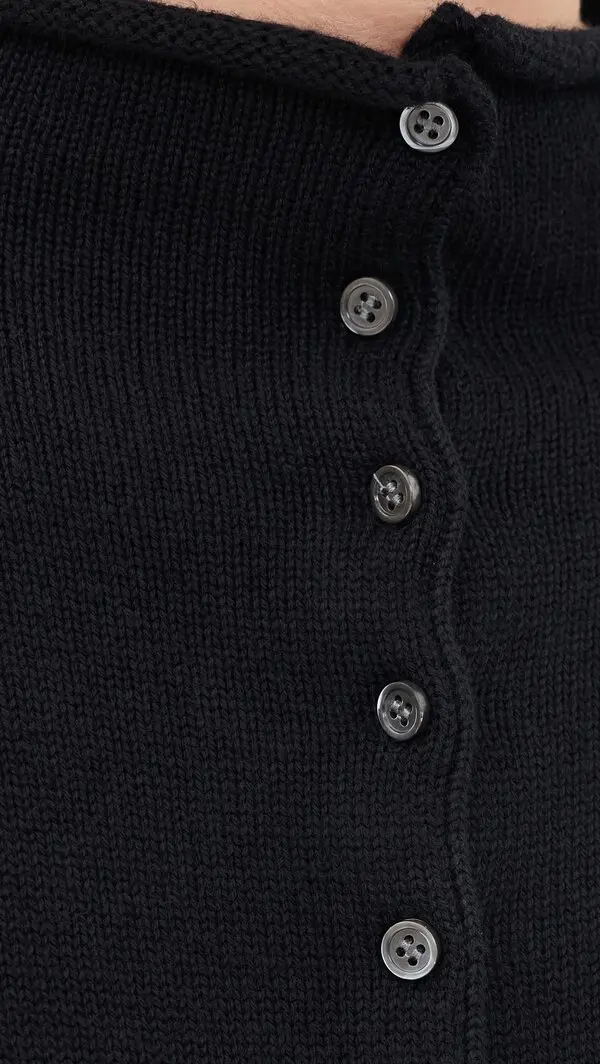 ALEX MILL Taylor Cardigan - Black