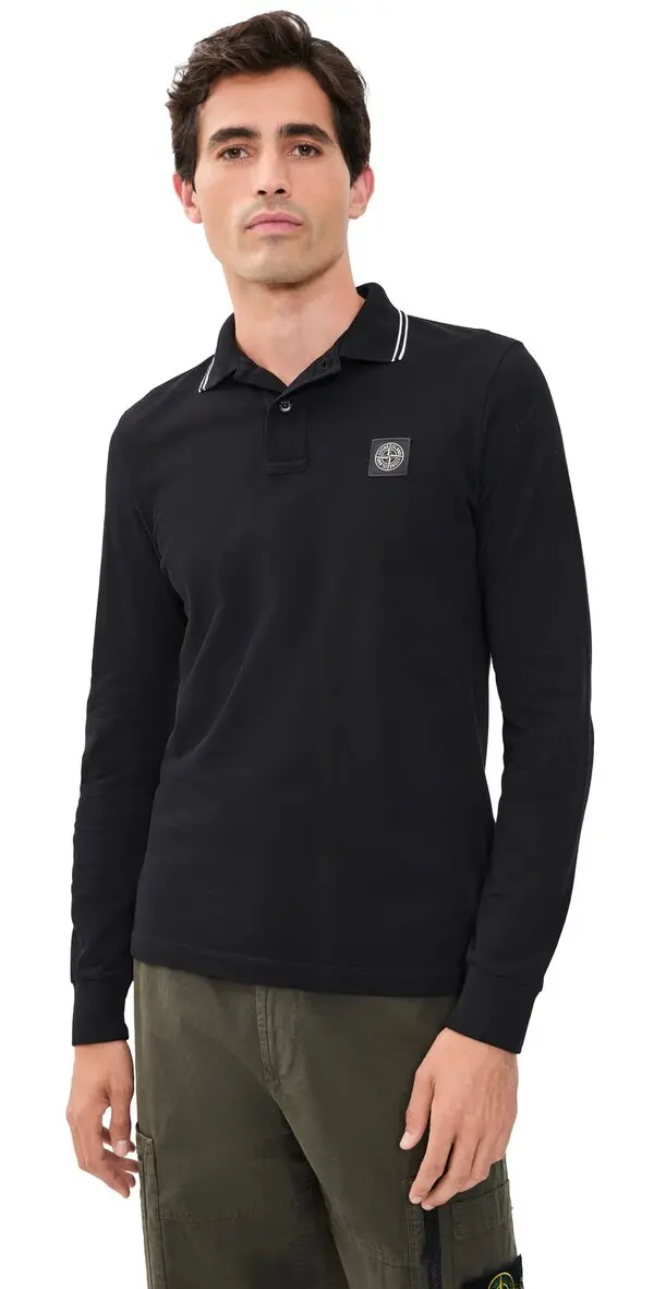 Stone Island Long Sleeve Polo