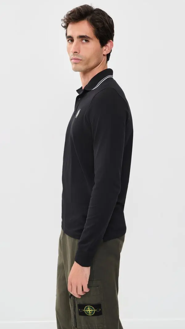 Stone Island Long Sleeve Polo