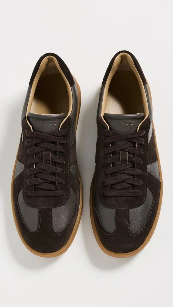 Vince Orenda Suede And Leather Sneakers