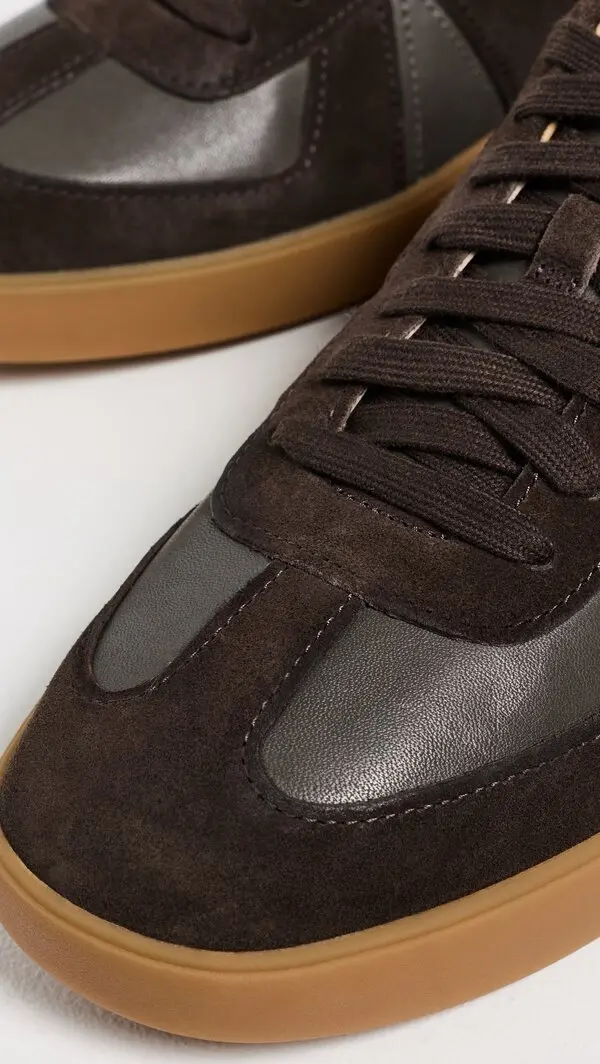 Vince Orenda Suede And Leather Sneakers