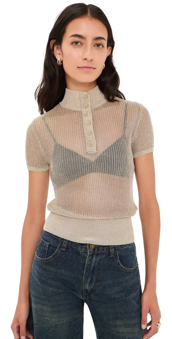 Lioness Matcha Knit Tee
