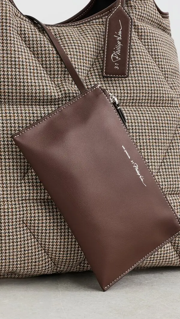 3.1 Phillip Lim Tweed Market Tote