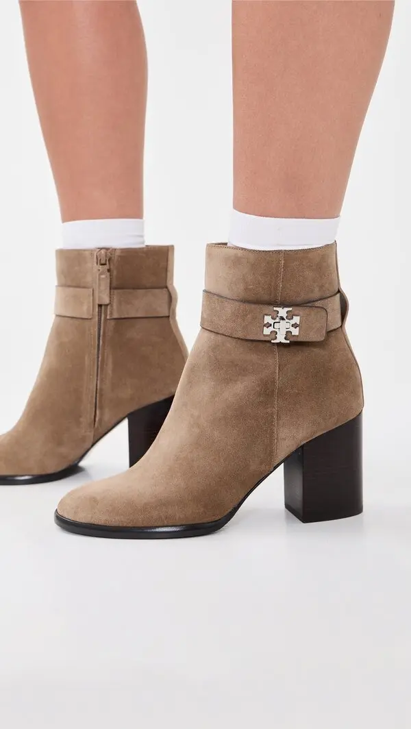 Tory Burch Turnlock Heeled Ankle Boot 70mm