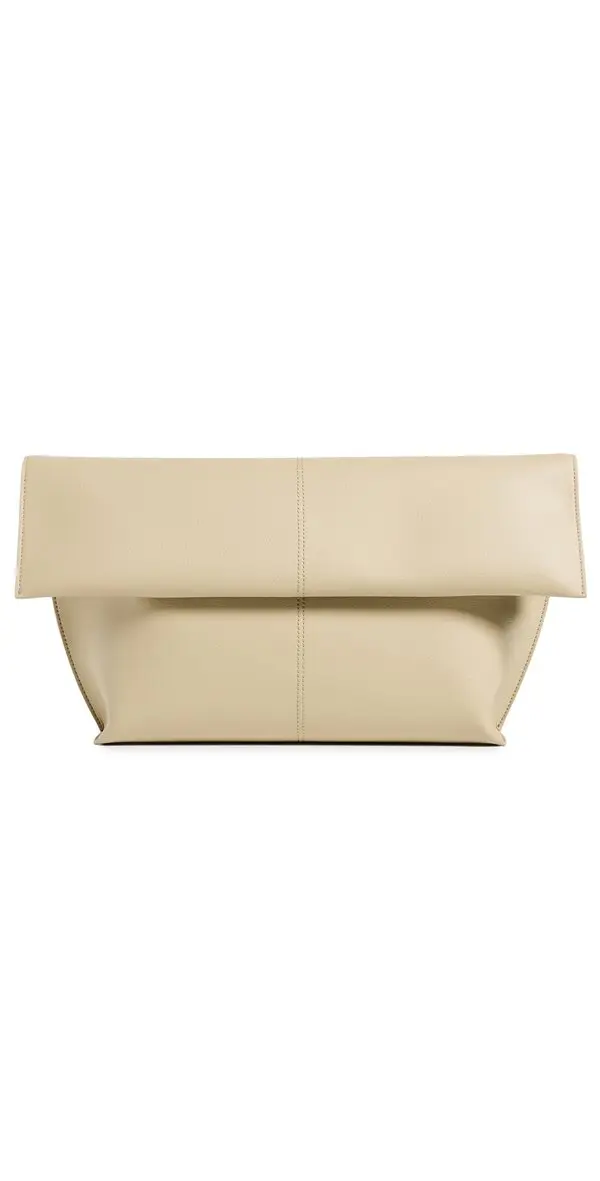 FREJA NEW YORK Seamed Fold-over Clutch