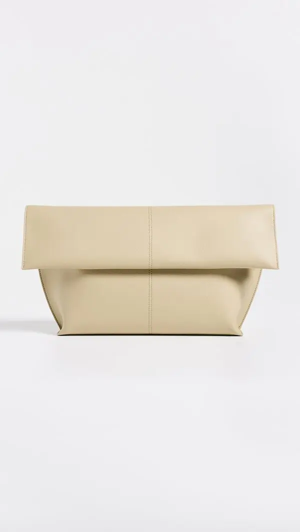 FREJA NEW YORK Seamed Fold-over Clutch