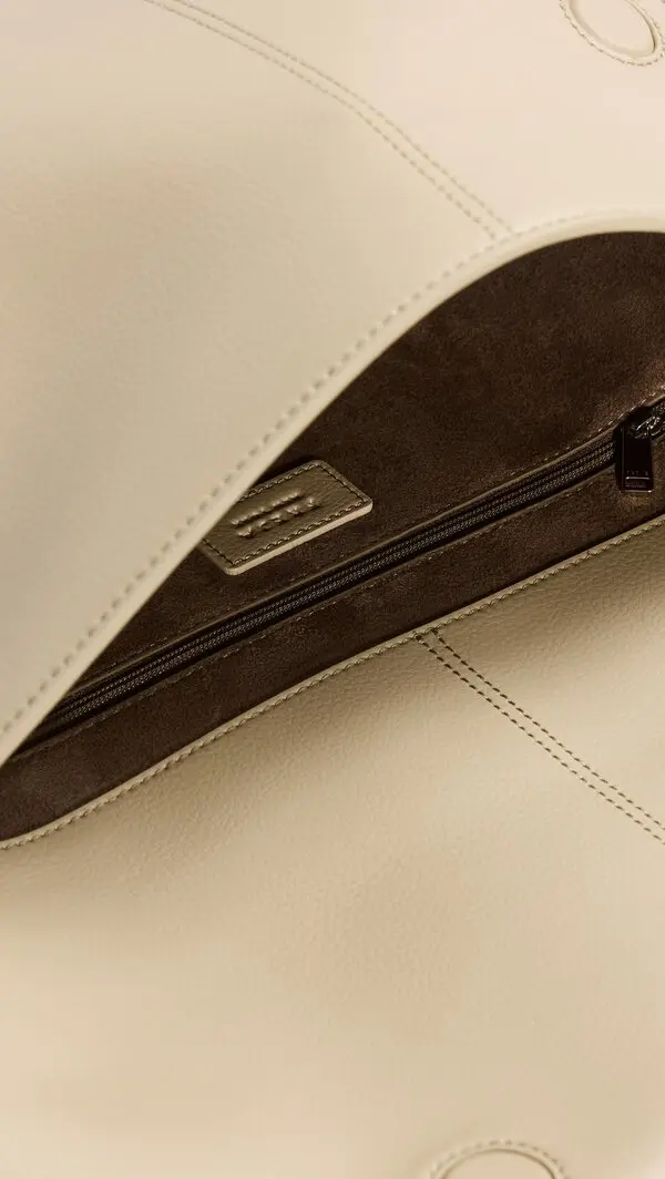 FREJA NEW YORK Seamed Fold-over Clutch