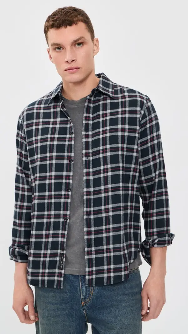Rag & Bone Tomlin Flannel Shirt