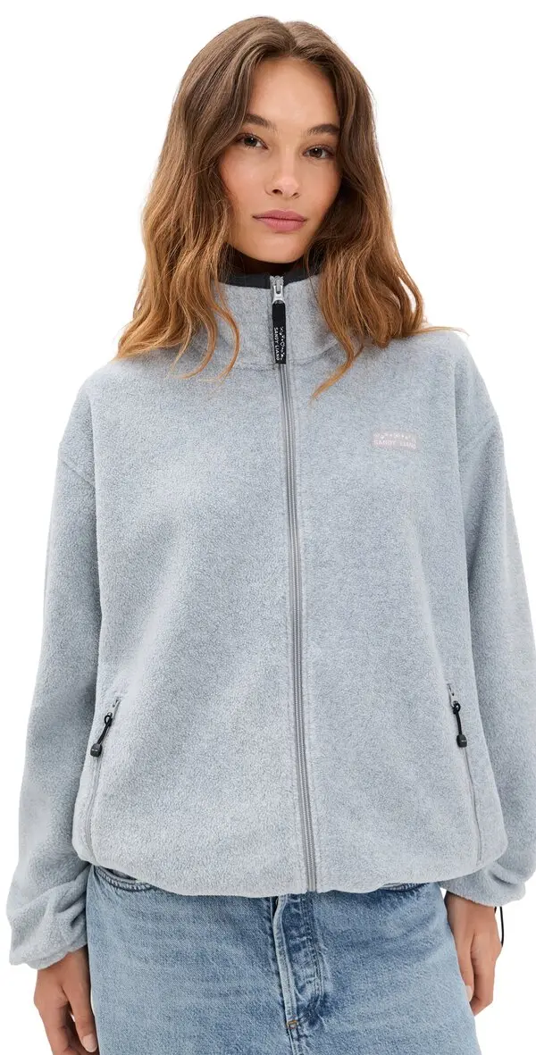 Sandy Liang Fleece Zip-up Jacket