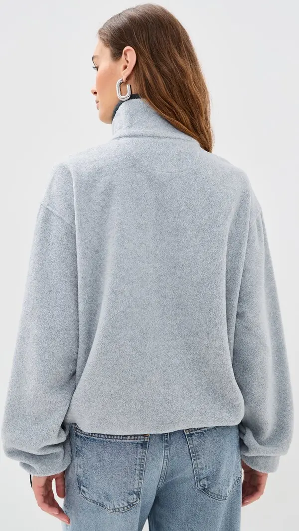 Sandy Liang Fleece Zip-up Jacket