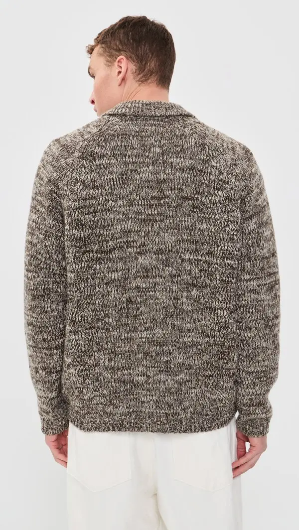Universal Works Lambswool Zip Cardigan