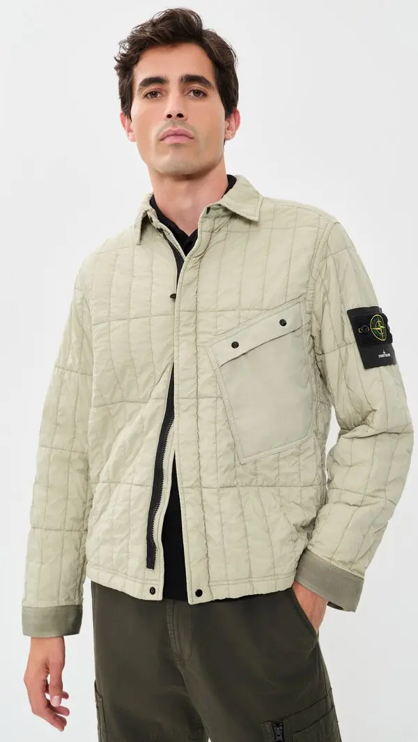Stone Island Ultralight Nylon Quilted-tc Jacket