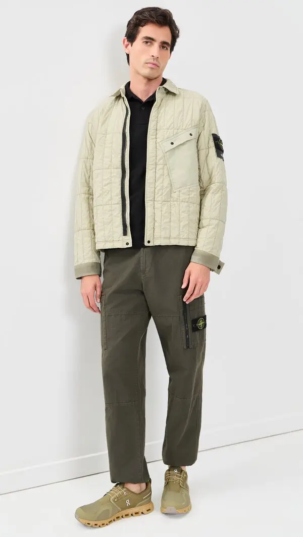 Stone Island Ultralight Nylon Quilted-tc Jacket
