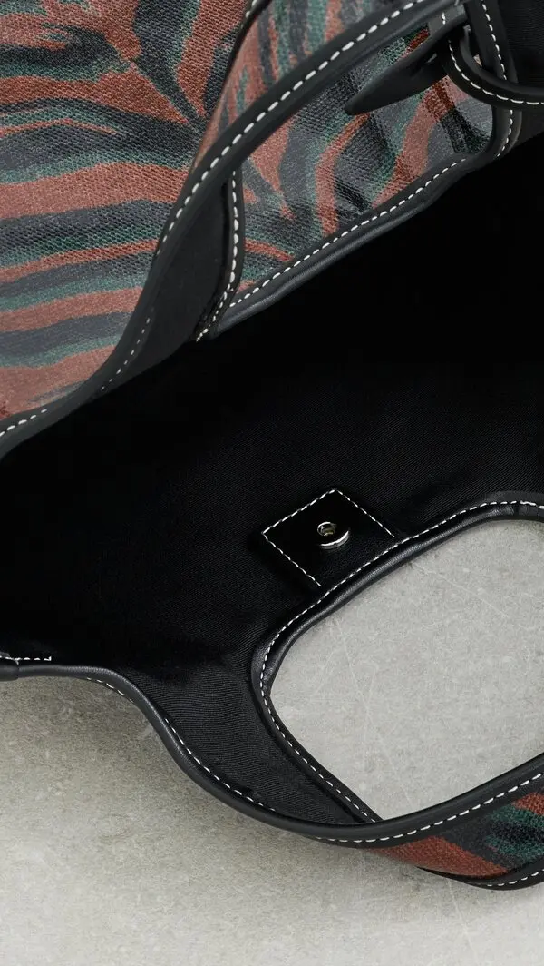 3.1 Phillip Lim Tiger Print Canvas Mini Market Tote
