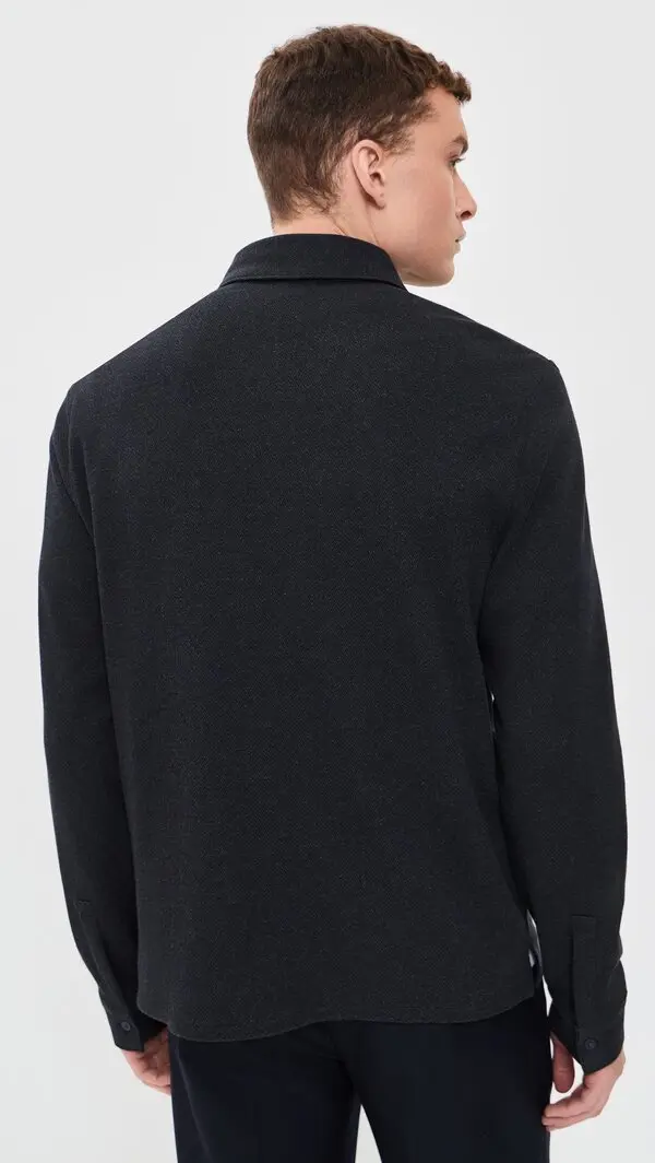 Vince Herringbone Button Down