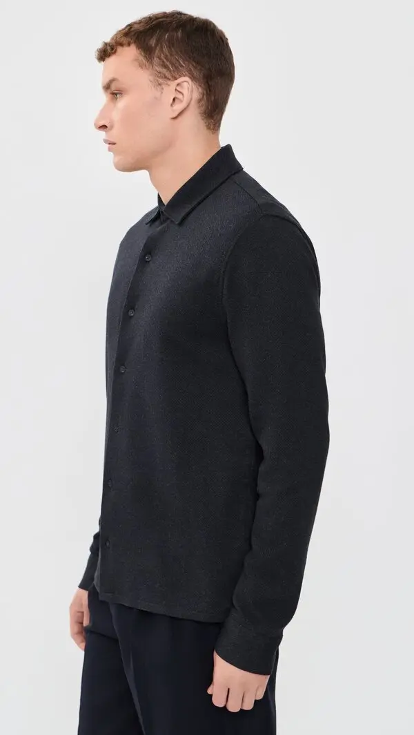 Vince Herringbone Button Down