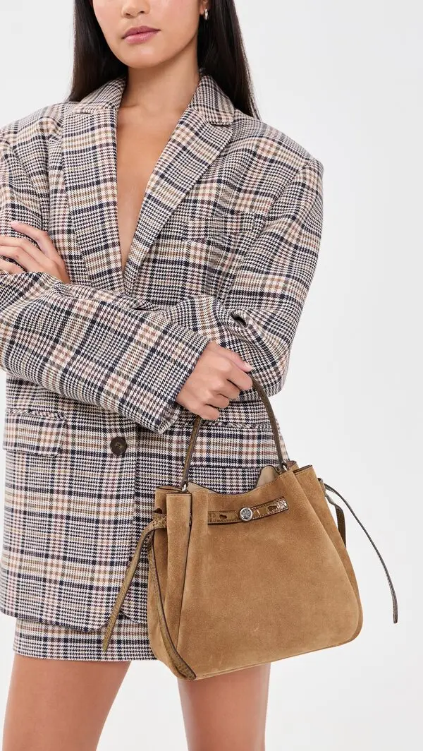 Tory Burch Romy Suede Bucket Bag