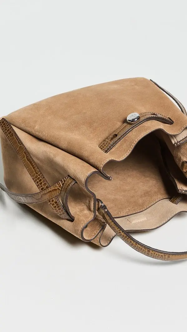 Tory Burch Romy Suede Bucket Bag