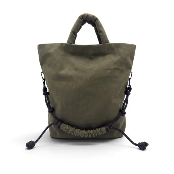 C. GRASSI The Wanderer Tote Style 005 Canvas Bag - Green
