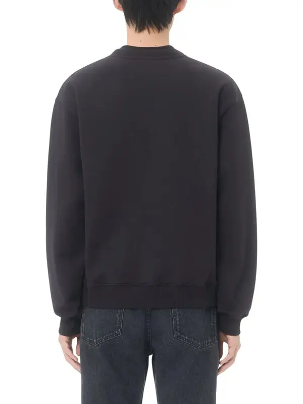 Valentino Garavani Cotton Sweatshirt With Vgold Detail