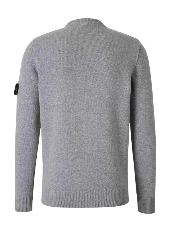 Stone Island Wool Sweater - Grey