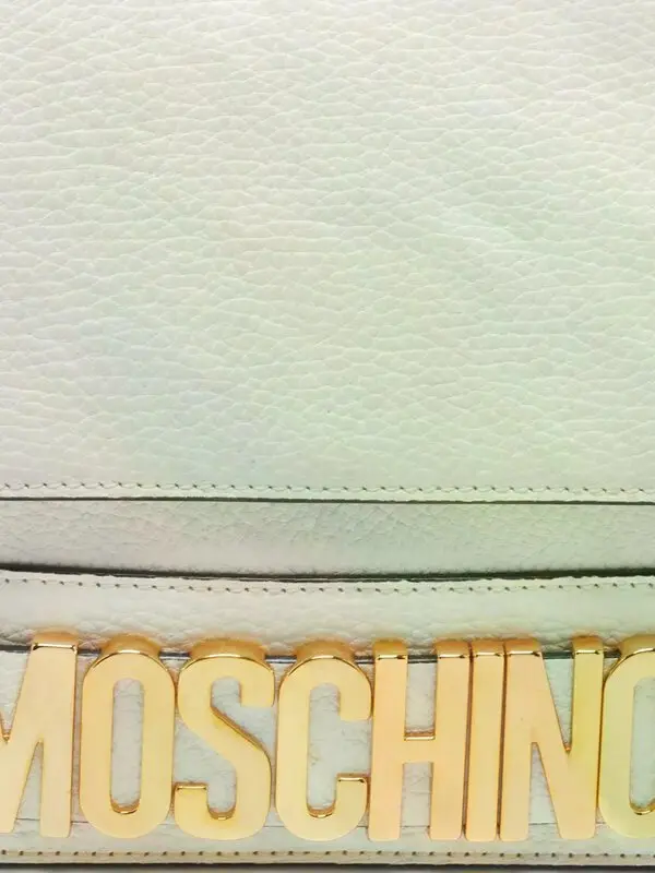 Moschino Plaque Shoulder Bag