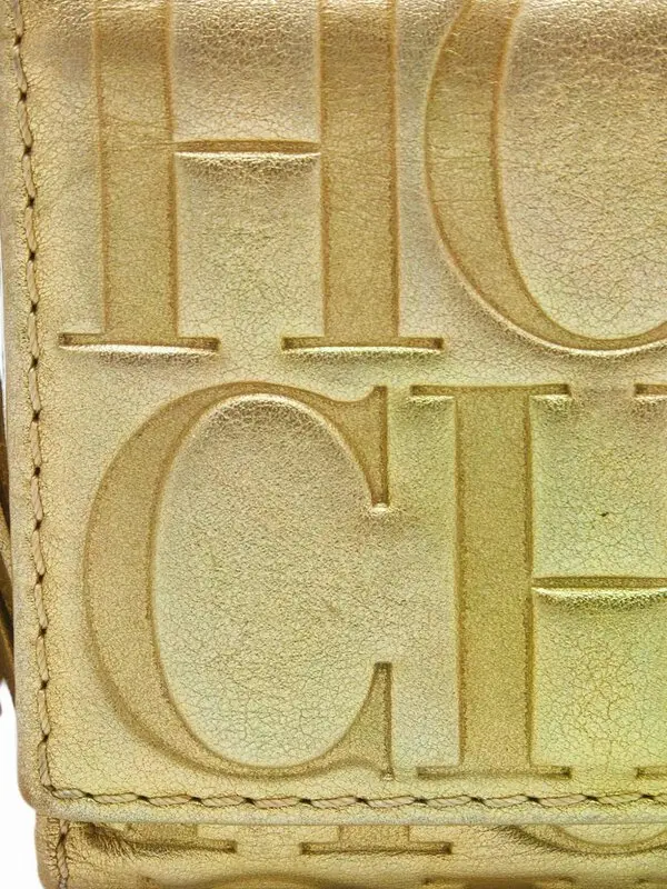 Carolina Herrera Monogram-embossed Trifold Wallet