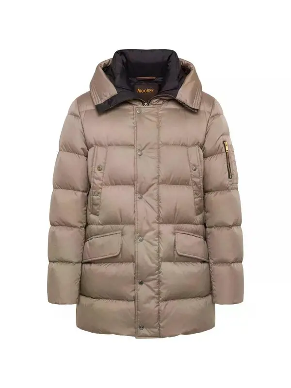 MOORER Hooded Padded Coat