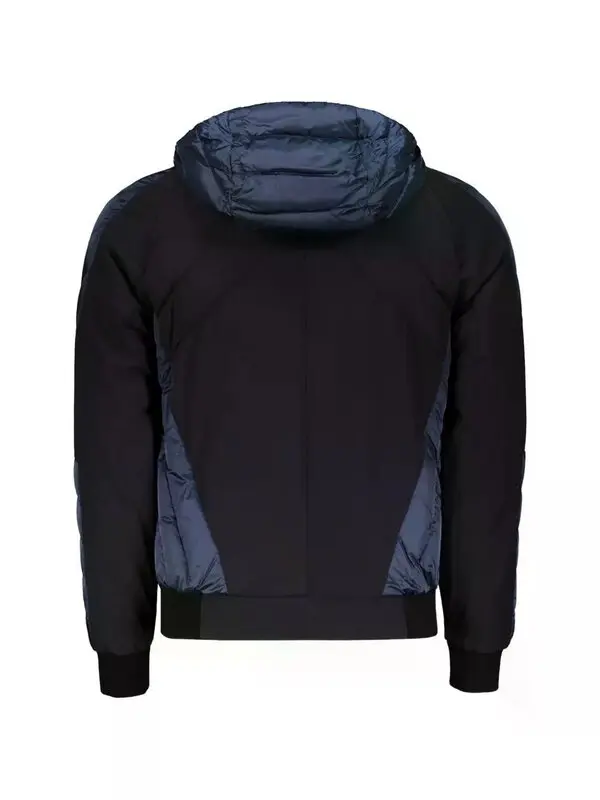 MOORER Padded Panel Hooded Jacket