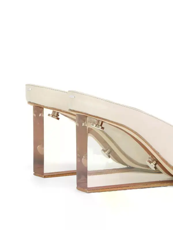 MAISON MARGIELA Plexi Wedge Mules