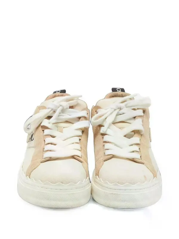 Chloé Lauren Embroidered Sneakers