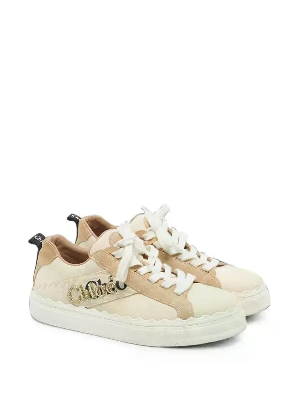Chloé Lauren Embroidered Sneakers