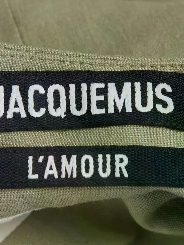 Jacquemus L'amour Tovallo Ruched Midi Dress