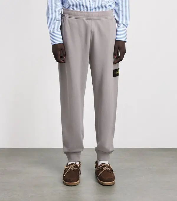 Stone Island Cotton Compass Sweatpants