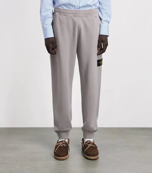 Stone Island Cotton Compass Sweatpants