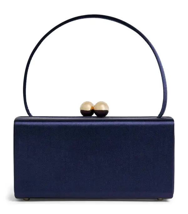 Carolina Herrera Satin Mimi Top-handle Bag