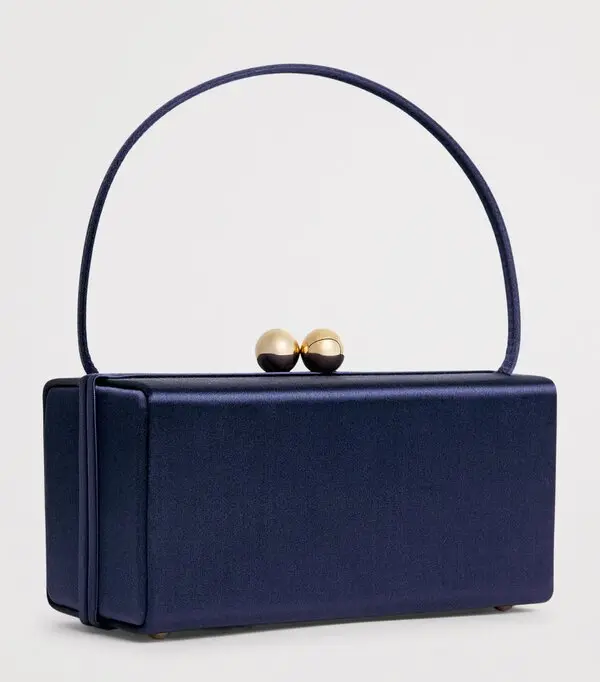 Carolina Herrera Satin Mimi Top-handle Bag