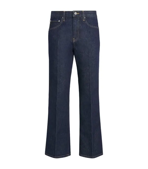 Khaite Clara Cropped Flared Jeans