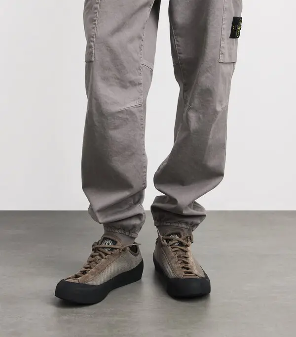 Stone Island Stretch-cotton Cargo Trousers