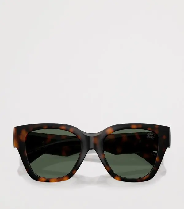 Burberry Tortoiseshell Square Frame Sunglasses