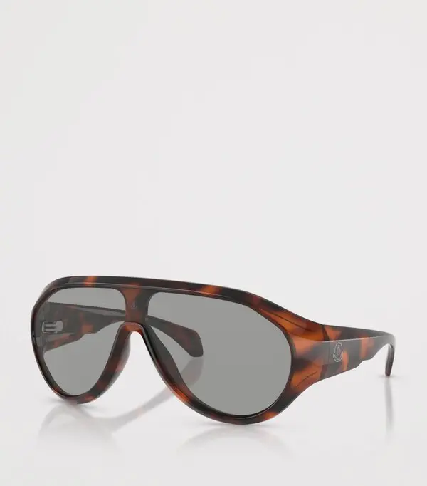 Moncler Bombolle Aviator Sunglasses - Brown