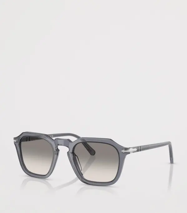 Persol Square Po3292s Sunglasses - Blue