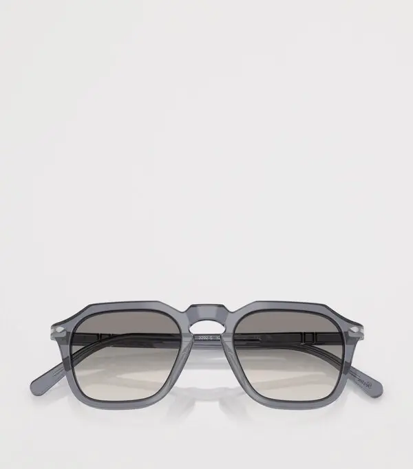 Persol Square Po3292s Sunglasses - Blue