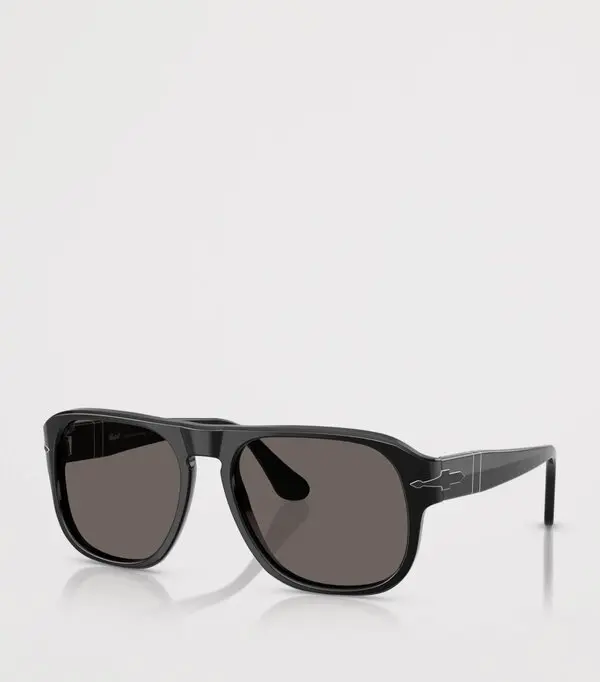 Persol Acetate Jean Rectangle Sunglasses